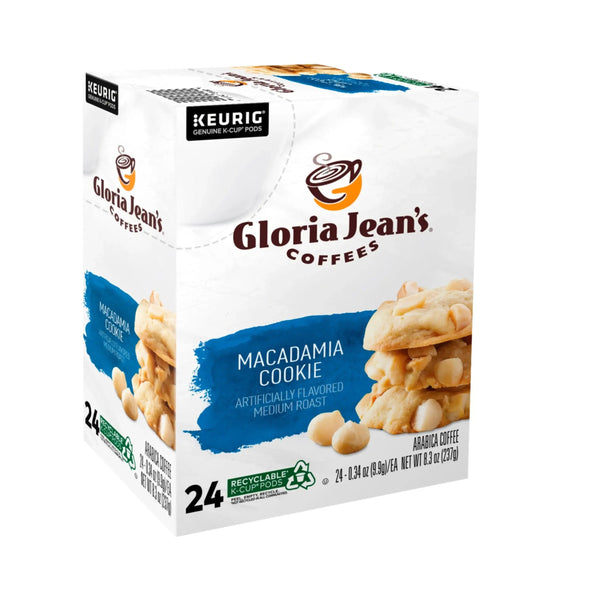 Gloria Jean's Coffees Macadamia Cookie K-Cup Coffee - 24 Count Box ...